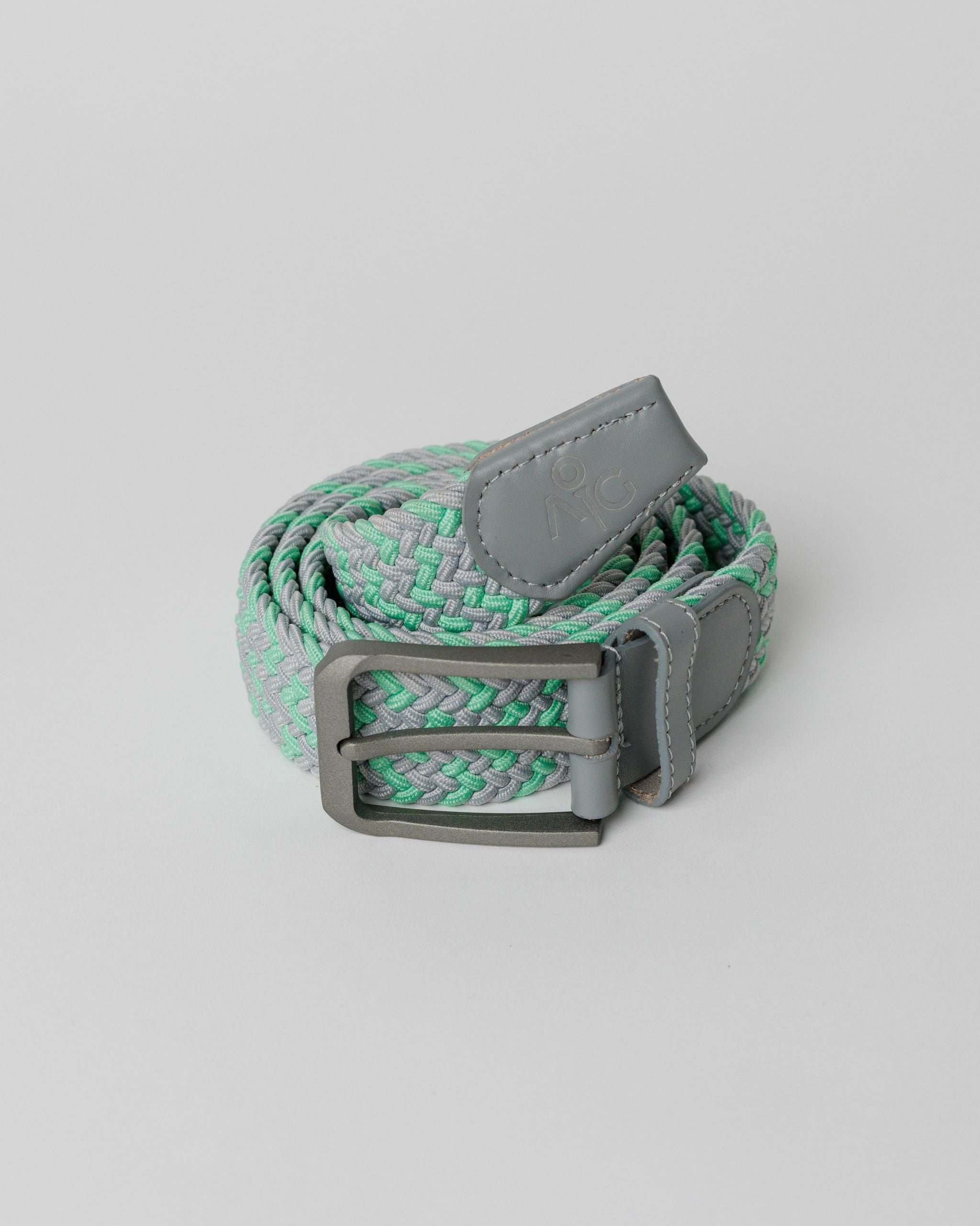 Gray/Mint Woven Belt – Acts of Golf